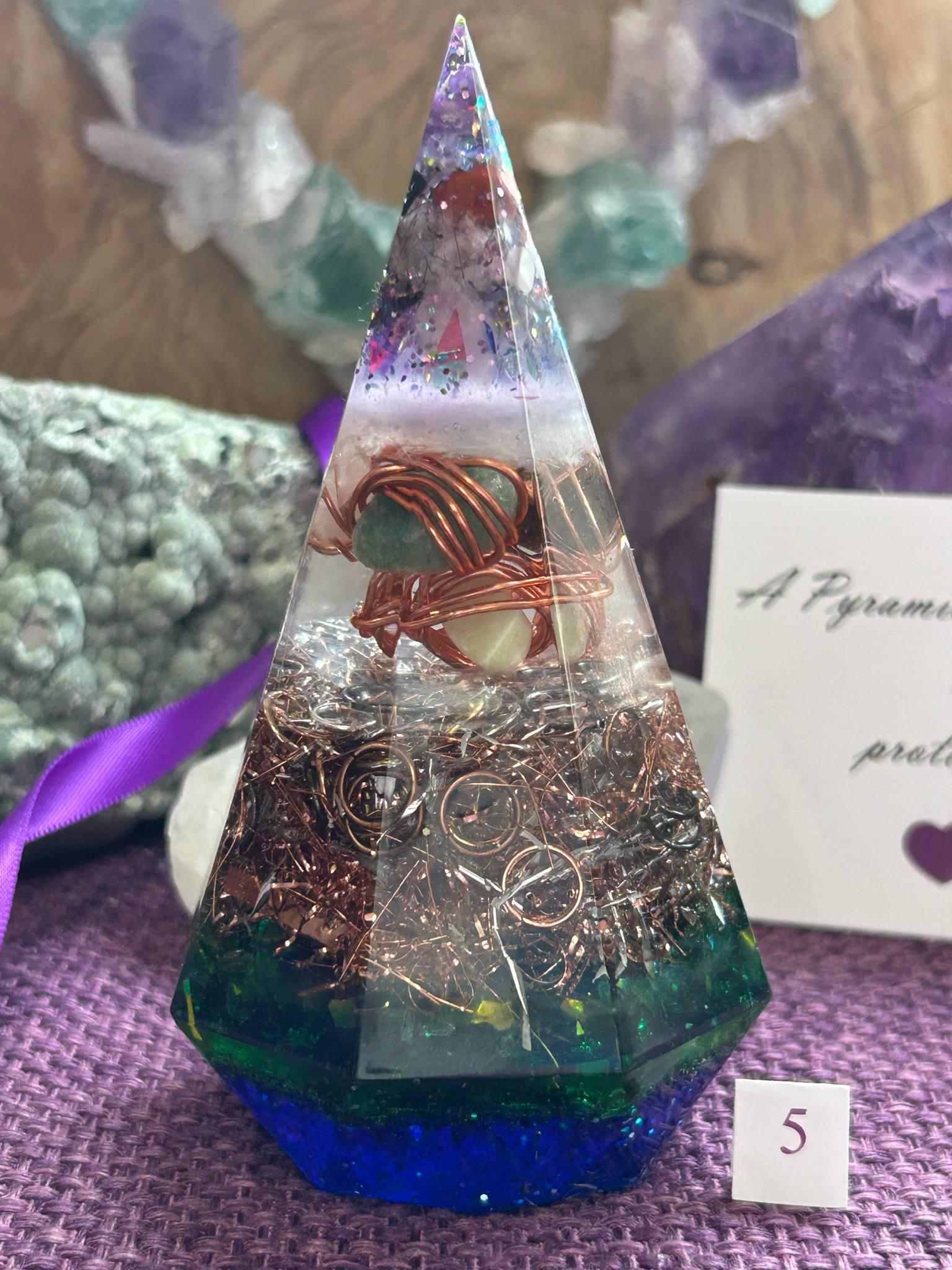 Protective Pyramid Cones – 5 - Andy Porter - Psychic Surgeon